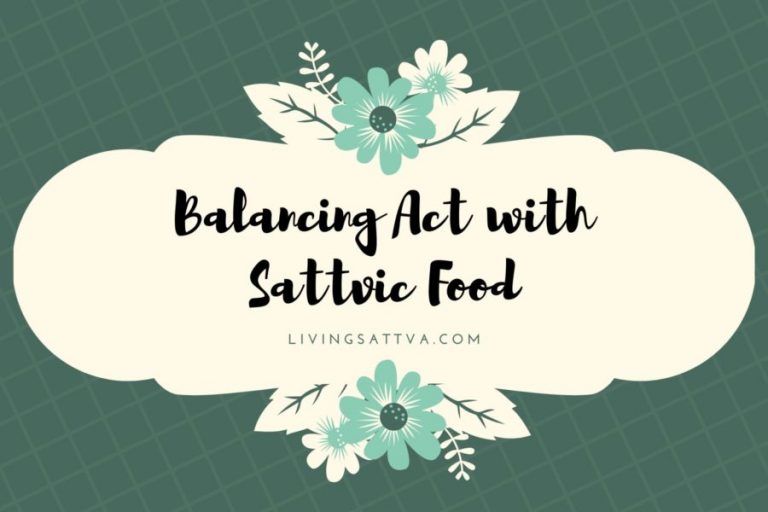 Basics of Sattvic Cooking - The Sattvic Method Company